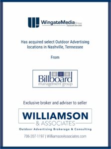 wingate-media-tombstone-ad - Williamson & Associates